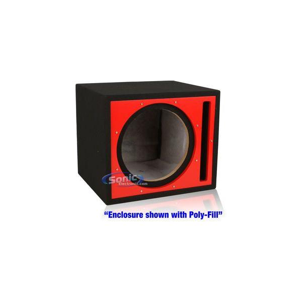 【商品名】Absolute(アブソルート) Pseb12r (Black/red) Single 12” Ported サブウーファー エンクロージャーWith【カテゴリー】カーオーディオ:ウーハー:Absolute(アブソルート)