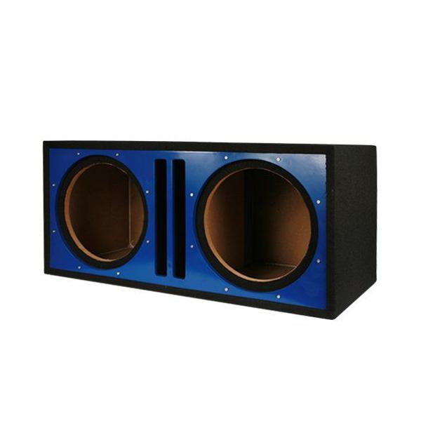【商品名】Absolute(アブソルート) PDEB10B Double 10インチ Ported サブウーファー エンクロージャーWith Blue Hig【カテゴリー】カーオーディオ:ウーハー:Absolute(アブソルート)
