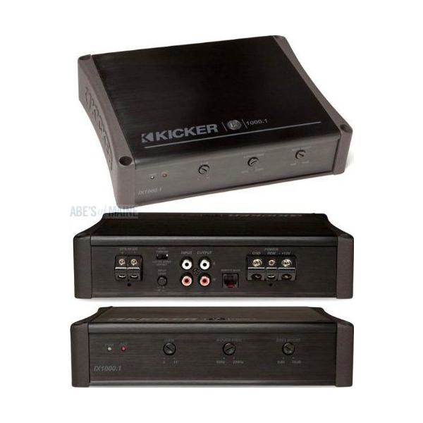 【商品名】Kicker(キッカー) 1000W モノAuto Sub アンプW/Subsonic Filter And Bass Boost【カテゴリー】カーオーディオ:スピーカー:Kicker(キッカー)