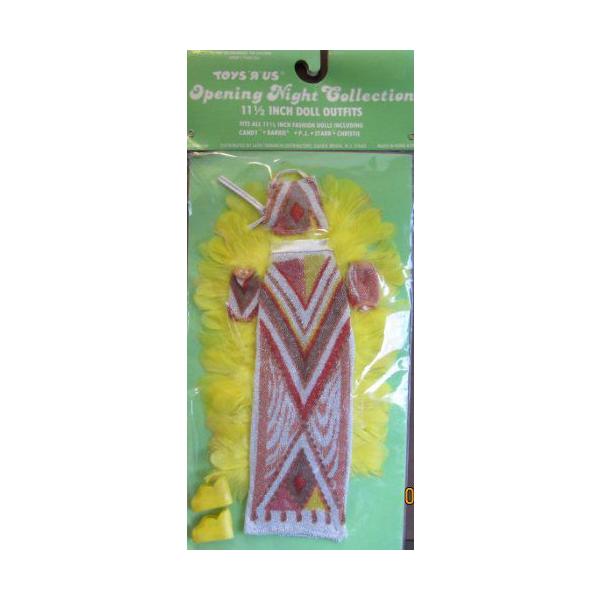 【商品名】TOYS ”R”US 限定 OPENING NIGHT コレクション Cher Type 洋服 NATIVE INDIAN 'SQUAW' ファッション for Barbie(バービー)， C＆y， P.J.， Starr， Ch...