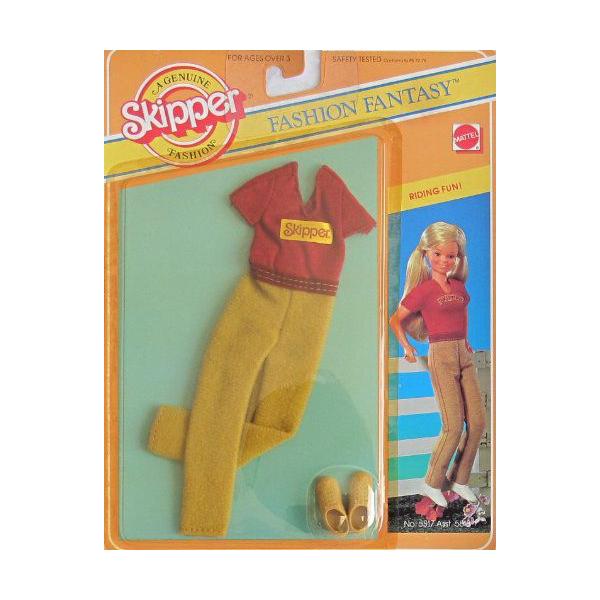 【商品名】Barbie(バービー) スキッパー ファッション FANTASY ファッション 'RIDING FUN!' 洋服 (1982 Mattel Hawthorne)【カテゴリー】おもちゃ:Barbie(バービー):1982年