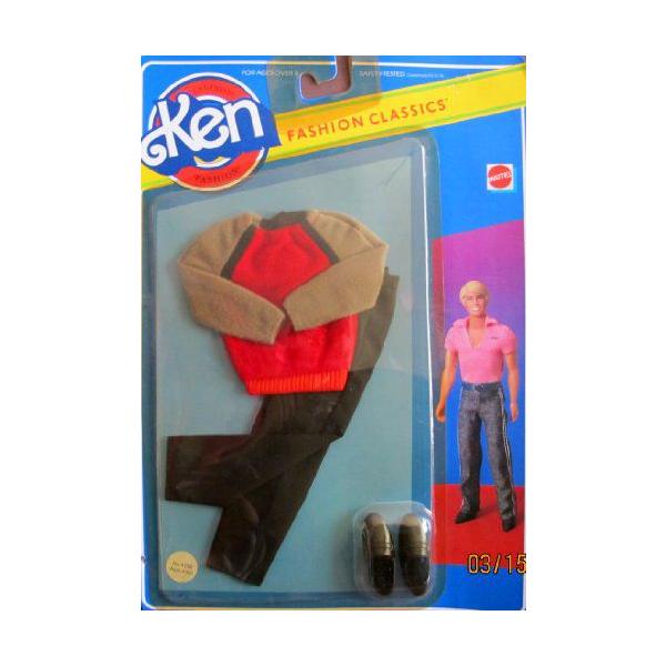 【商品名】Barbie(バービー) KEN(ケン) ファッション Classics カジュアル FALL 洋服 (1982 Mattel Hawthorne)【カテゴリー】おもちゃ:Barbie(バービー):1982年