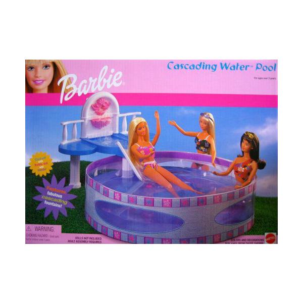 【商品名】Barbie(バービー) Cascading Water Pool Playset (1999)【カテゴリー】おもちゃ:Barbie(バービー):1999年