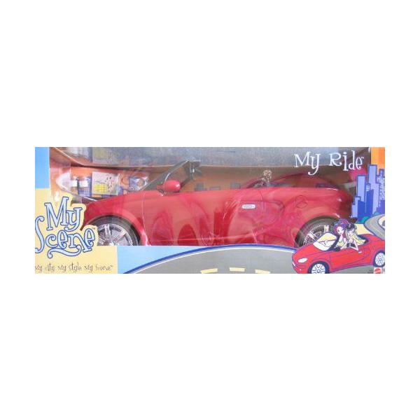 【商品名】Barbie(バービー) My Scene MY RIDE Convertible Vehicle (Red) / アクセサリー (2003)【カテゴリー】おもちゃ:Barbie(バービー):2003年