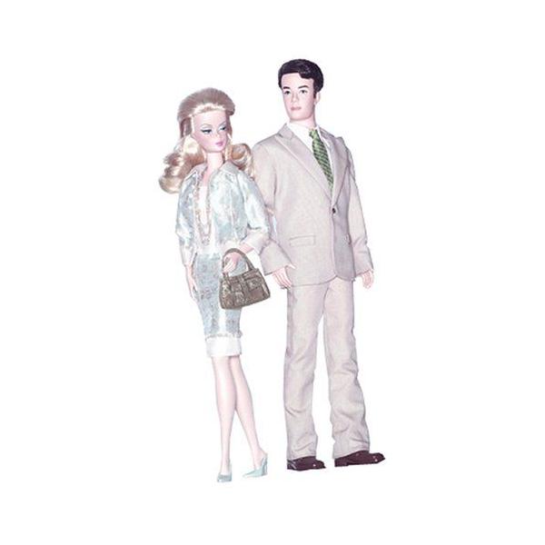 【商品名】Silkstone New Engl＆ Escape Barbie(バービー) ＆ KEN(ケン) ファッション Giftset (2003)【カテゴリー】おもちゃ:Barbie(バービー):2003年