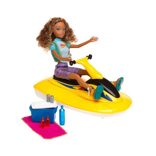 【商品名】Barbie(バービー) My Scene Jammin in Jamaica SURFRIDER MADISON 人形 AA， Seadoo &amp; MORE!(2003)【カテゴリー】おもちゃ:Barbie(バービー):2...