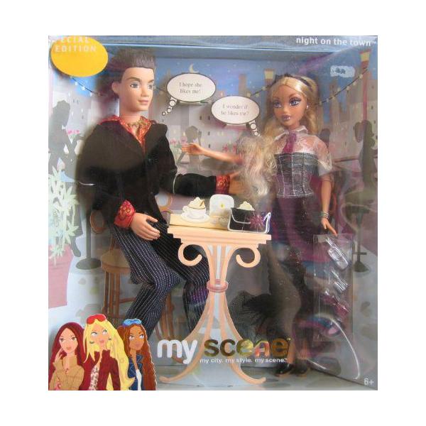 【商品名】Barbie(バービー) My Scene Night On The Town Special エディション Barbie(バービー) &amp; River 人形 Set (2003)【カテゴリー】おもちゃ:Barbie(バービ...