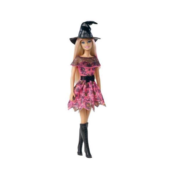 【商品名】Toy / Game Barbie(バービー) 2012 Halloween 人形 - Pointy Witch's Hat， Pink Highlighted Hair ＆ Knee High ブーツ【カテゴリー】おもちゃ:Ba...