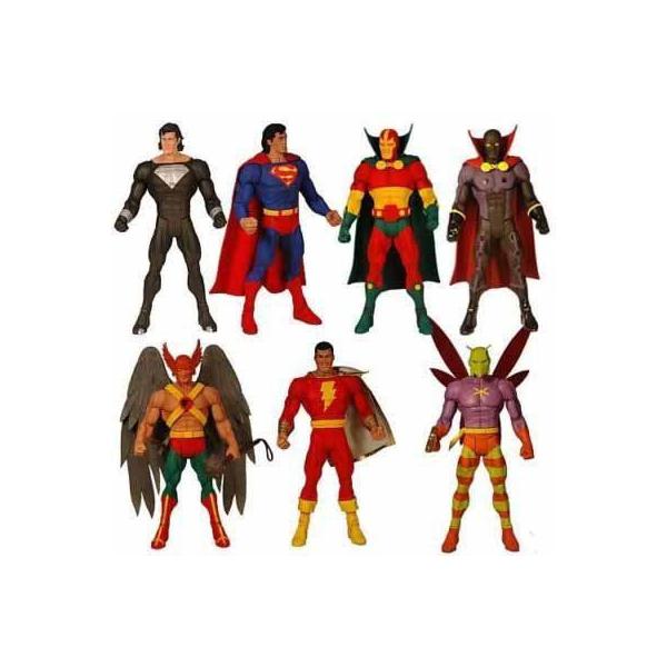 【商品名】Dc Universe Classics Wave 6 アクションフィギュア セット of 7 with スーパーマン， Dr. Impossible Bu【カテゴリー】おもちゃ:スーパーマン(フィギュア)