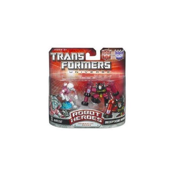 【商品名】トランスフォーマー ユニバース ロボット Heroes-arcee Vs Decepticon Rumble【カテゴリー】おもちゃ:トランスフォーマー(フィギュア)