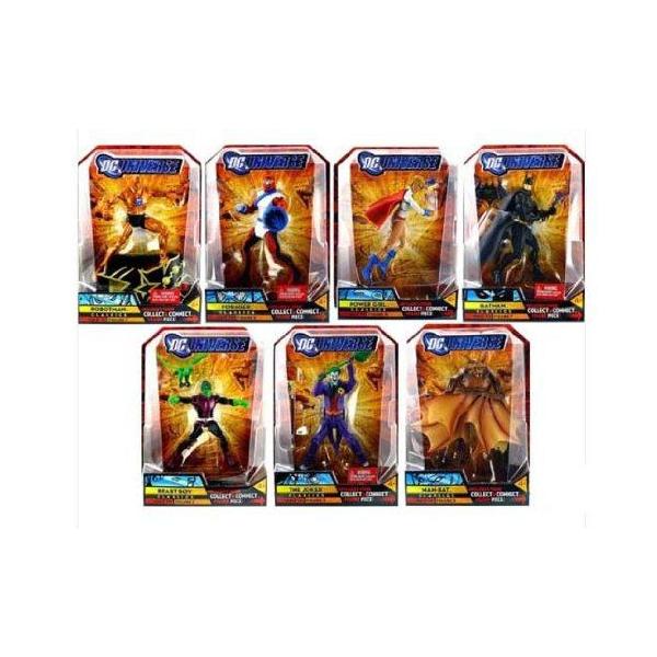 【商品名】DC Universe Classics Wave 10 セット of 7 (ジョーカー， マンバット，パワーガール， ビーストボーイ，【カテゴリー】おもちゃ:フィギュア:バットマン