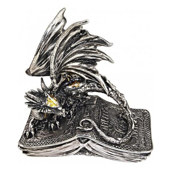 【商品名】Design Toscano Pen Dragon Guarding The Codex Statue, Full Color  【カテゴリー】ホーム・キッチン : 彫像