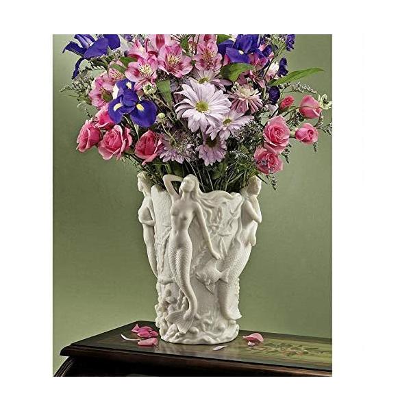 【商品名】Design Toscano Sirens of the Deep Bonded Natural Marble Urn 【カテゴリー】ホーム・キッチン : 彫像