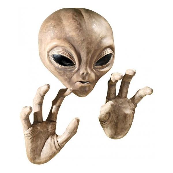 【商品名】(Single) - Design Toscano Roswell The Alien Plaque 【カテゴリー】ホーム・キッチン : 彫像