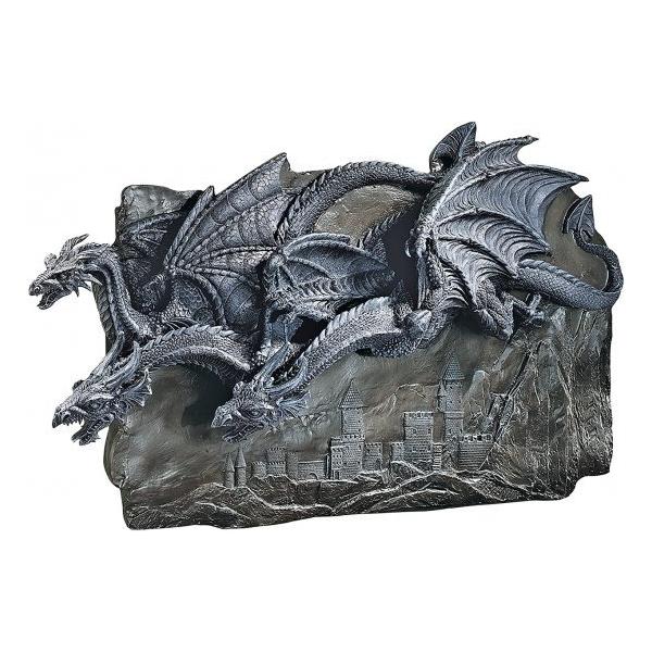 【商品名】Design Toscano Morgoth Castle Dragons Wall Sculpture 【カテゴリー】ホーム・キッチン : 彫像
