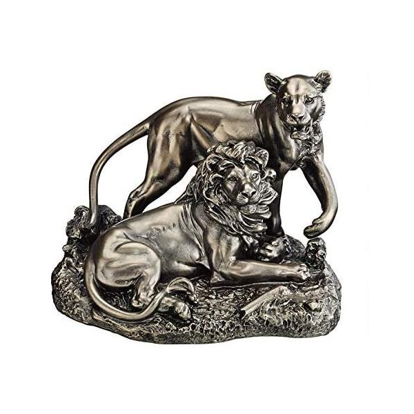 【商品名】Design Toscano Lion and Lioness: Pride of Place Animal Statue 【カテゴリー】ホーム・キッチン : 彫像