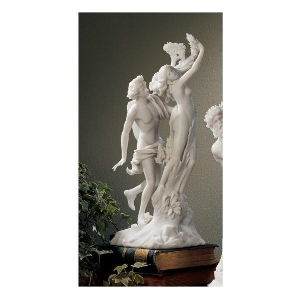 【商品名】Design Toscano Apollo &amp; Daphne (1622) 接着大理石像 - 2個セット 【カテゴリー】ホーム・キッチン : 彫像
