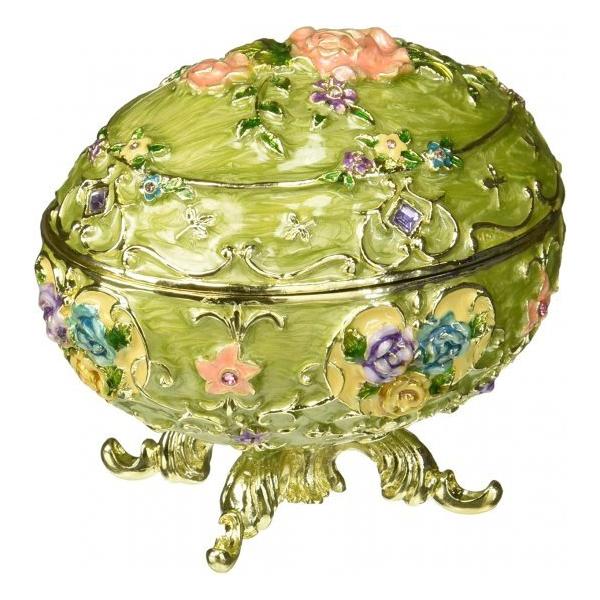 【商品名】Design Toscano Renaissance Faberge Style Enameled Egg Couleur Verte by Design Toscano 【カテゴリー】ホーム・キッチン : 彫像