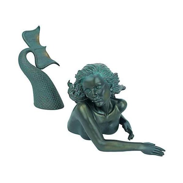 【商品名】Design Toscano DB383047 Meara the Mermaid Swimmer Outdoor Garden Statue, 16 Inch, Green Verdigris  【カテゴリー】ホーム・キッチン ...