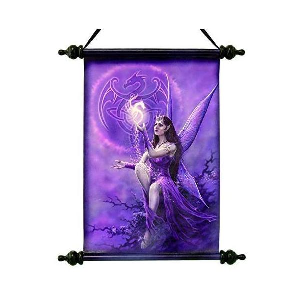 【商品名】Design Toscano Celtic Dragon Fairy Canvas Wall Scroll Tapestry 【カテゴリー】ホーム・キッチン : 彫像
