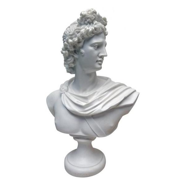 【商品名】Design Toscano Apollo Belvedere 350-325 BC Bonded Marble Resin Sculptural Bust, White by Design To 【カテゴリー】ホーム・キッチン ...