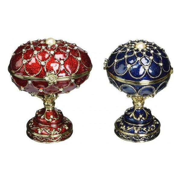 【商品名】Design Toscano Royal Palace Faberge Style Enamelled Eggs Set 【カテゴリー】ホーム・キッチン : 彫像