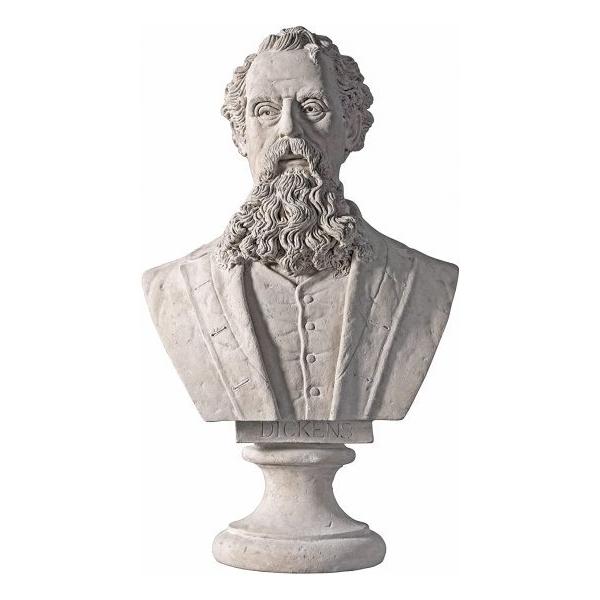 【商品名】Design Toscano Charles Dickens Sculptural Bust 【カテゴリー】ホーム・キッチン : 彫像