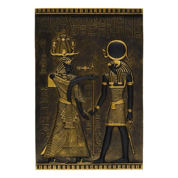 【商品名】(Horus) - Design Toscano Egyptian Temple Stele Horus Plaque 【カテゴリー】ホーム・キッチン : 彫像
