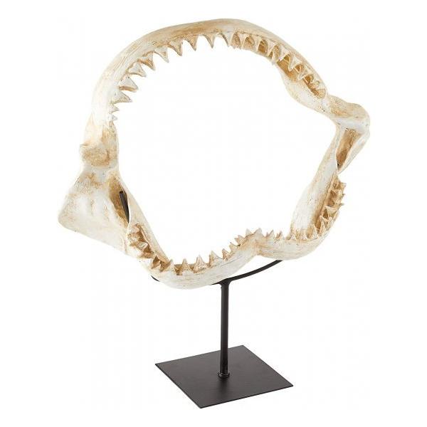 【商品名】Design Toscano Shark's Jagged Jaws Statue, Ivory 【カテゴリー】ホーム・キッチン : 彫像