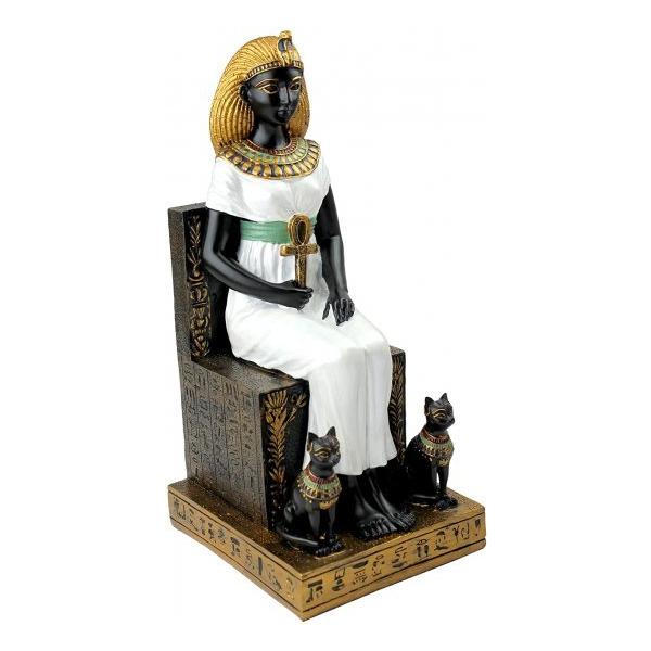 【商品名】(Multi) - Design Toscano Queen Cleopatra on the Throne of Egypt Statue 【カテゴリー】ホーム・キッチン : 彫像