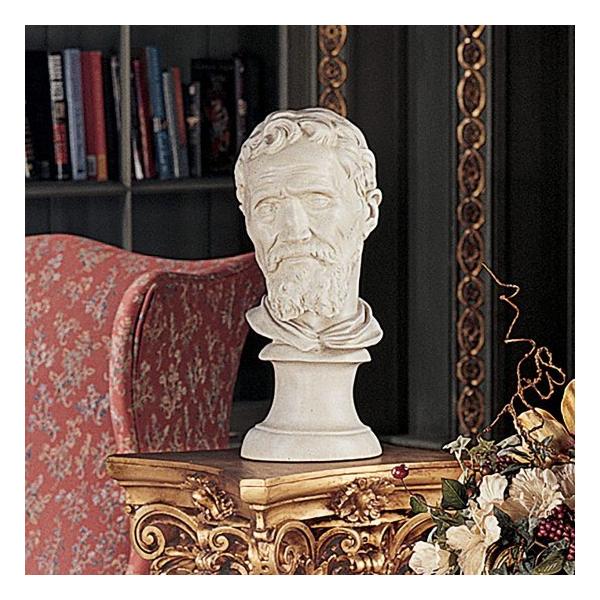 【商品名】Design Toscano Michelangelo Buonarroti Bust 【カテゴリー】ホーム・キッチン : 彫像