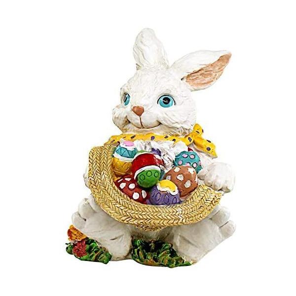 【商品名】Design Toscano Mortimer The Bunny and his Easter Eggs Rabbit Statue フルカラー 【カテゴリー】ホーム・キッチン : 彫像