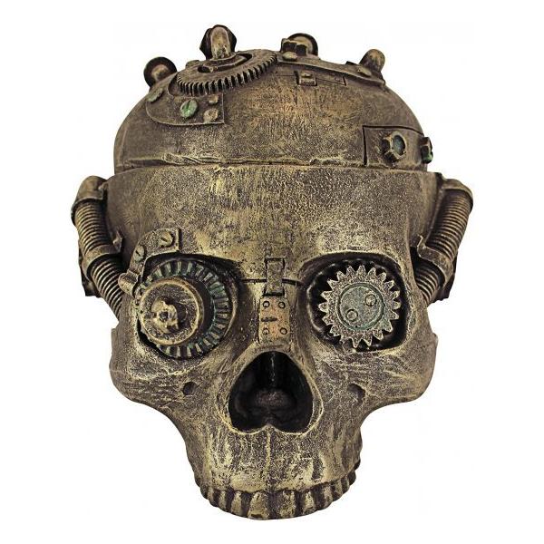 【商品名】Design Toscano Steampunk Skull Containment Vessel by Design Toscano 【カテゴリー】ホーム・キッチン : 彫像
