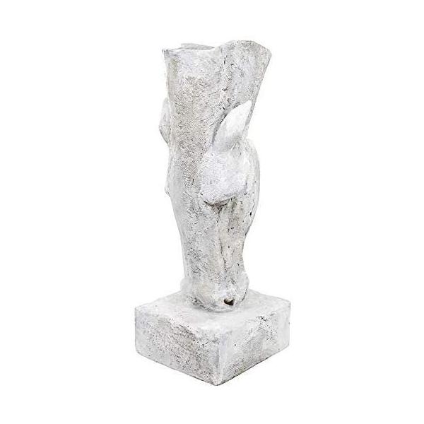 【商品名】Design Toscano Grazing Stallion 彫刻馬容器 アンティークストーン仕上げ ポリレジン 【カテゴリー】ホーム・キッチン : 彫像