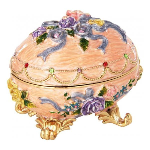 【商品名】Design Toscano Renaissance Faberge Style Enameled Egg Couleur Rose by Design Toscano 【カテゴリー】ホーム・キッチン : 彫像