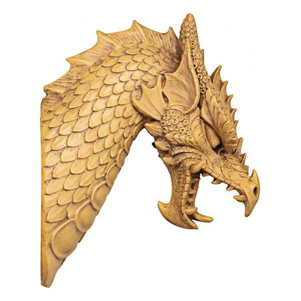 【商品名】(Set of 2) - Design Toscano Head of the Beast Dragon Wall Sculpture - Set of 2 【カテゴリー】ホーム・キッチン : 彫像