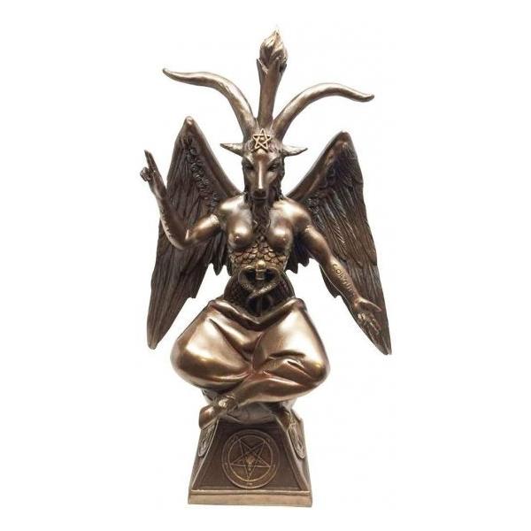 【商品名】Pacific Giftware Goat Baphomet Satanism Sabbatic Sculpture, Bronze by Pacific Giftware 【カテゴリー】ホーム・キッチン : 彫像