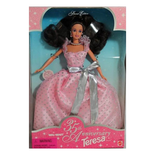 【商品名】Barbie バービーウォルマート35周年記念テレサドールスペシャルエディション1997マテル＃17617 : Barbie Wal-Mart 35th Anniversary Teresa Doll Special Editio...