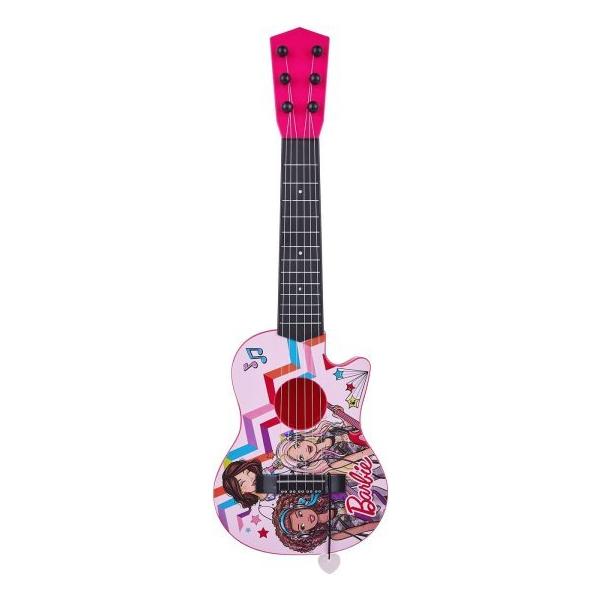 【商品名】Barbie Sakar "バービー 21" "Kids Guitar Toy GT1-01371 |インスピレーションのデザイン、販売しやすい、薄いフレットと低い弦、伝統的なアコースティックギターの形、秘密のステッカー、本物のチ...