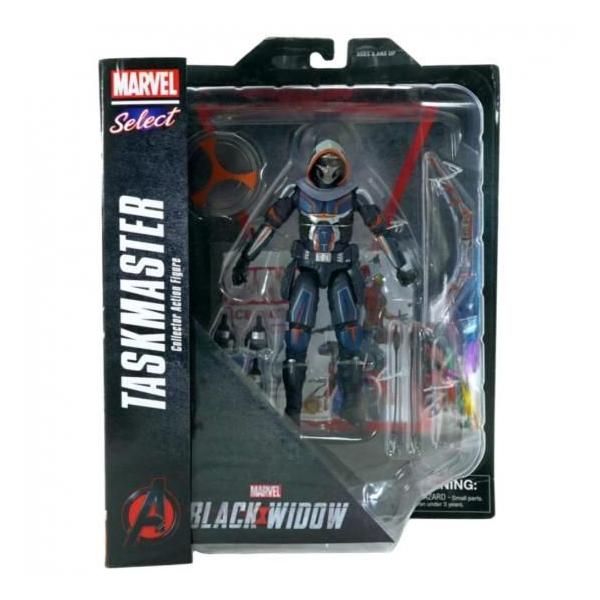 【商品名】ダイアモンドセレクト ブラック・ウィドウ 映画版 マーベルセレクト アクションフィギュア タスクマスター/DIAMOND SELECT BLACK WIDOW MARVEL SELECT 2021 Action Figure TA...