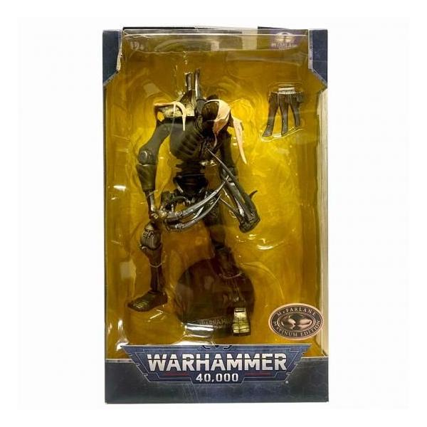 【商品名】ウォーハンマー 40000 マクファーレントイズ 7インチ アクションフィギュア ネクロン・フレイド・ワン (プラチナ・エディション バリアント) / McFARLANE TOYS 2021 WARHAMMER 40,000 7i...