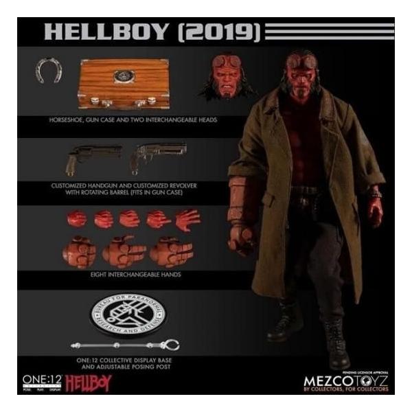 【商品名】Mezco toyz hellboy ヘルボーイ 1/12 アクションフィギュア【カテゴリー】 フィギュア 【メーカー】 メズコ(Mezco Toyz LLC)