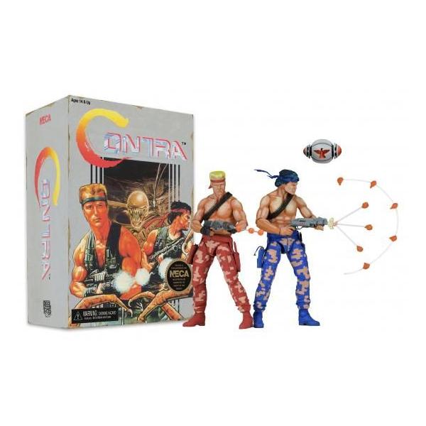 【商品名】ネカ 魂斗羅 / コントラ 7インチ アクションフィギュア 2パック ビル &amp; ランス (ビデオゲーム アピアランス ver.) / NECA CONTRA 2PACK BILL &amp; LANCE (VIDEO GA...