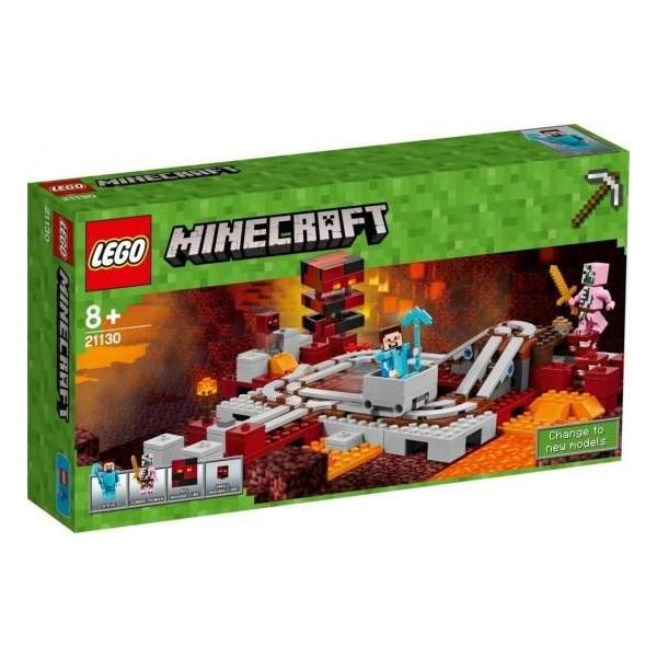 【商品名】 LEGO レゴ 21130 Minecraft マインクラフト Nether Train 暗黒界の線路  【カテゴリー】 Minecraft マインクラフト