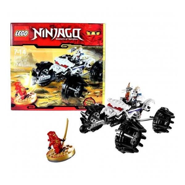 【商品名】 LEGO レゴ 2011 Ninjago Year Masters of Spinjitzu Animated Series Vehicle Set NUCKAL'S ATV with 4 Wheel Suspension Sy...