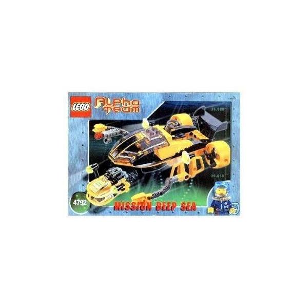 【商品名】 LEGO レゴ 4792 Alpha Team: Mission Deep Sea ブロック おもちゃ  【カテゴリー】