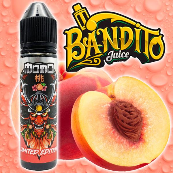 新発売！2021/04/16日販売開始！BANDITO JUICE MOMO バンディット バンディト モモ ピーチ 60mlBANDITOはめっちゃ濃い・めっちゃ美味い・めっちゃ美味いの最強三拍子が揃った外さないリキッドメーカーです! ど...