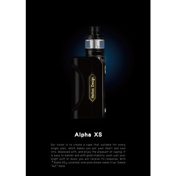 電子タバコ VAPE PICOより優秀 Vethos Design Alpha XS KIT 本格的に、ちょっと高級な物をお探しの方にオススメ ...