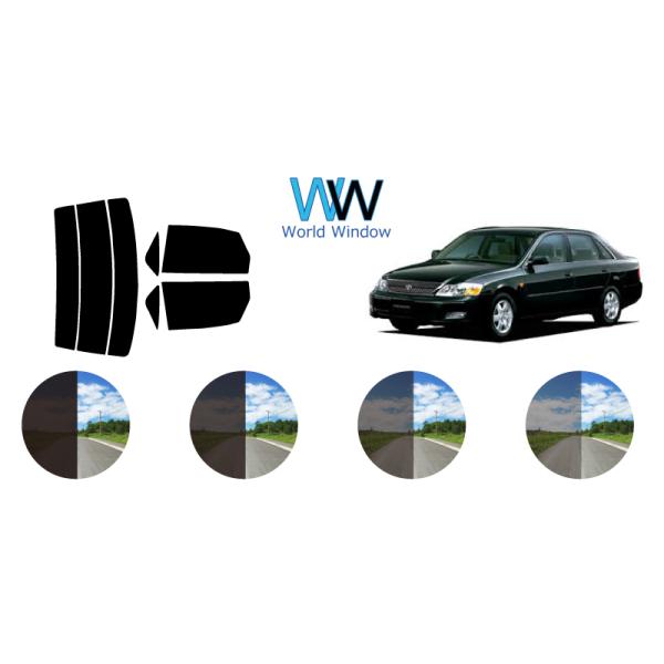 メーカー：トヨタ車名：プロナード車輌型式：MCX20年式：平成12.4〜15.1セット内容：リヤ（3枚重ね貼り）・リヤドア左右各１枚・サイドウィンド左右各１枚：合計５面セット