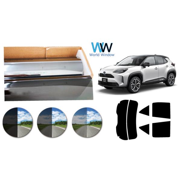 【発売日：2022年08月25日】【メーカー】：トヨタ   【車名】：ヤリスクロス   【車輌型式】：(MXPB10/MXPB15/MXPJ10/MXPJ15)   【年式】：R02.08-   【セット内容】：部位・ リヤ ： ２ 枚貼り...